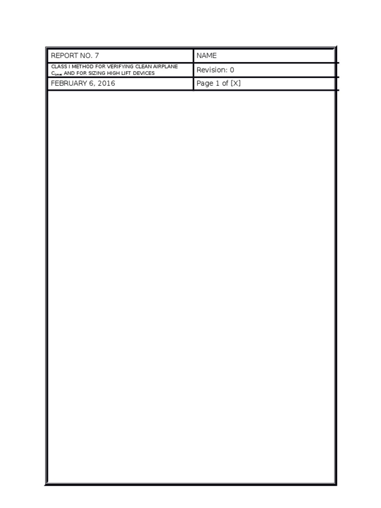 Report Format Design | PDF