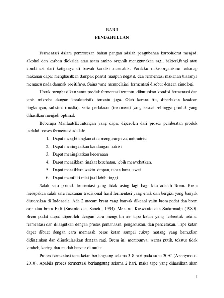 Proses dan Manfaat Brem Padat | PDF