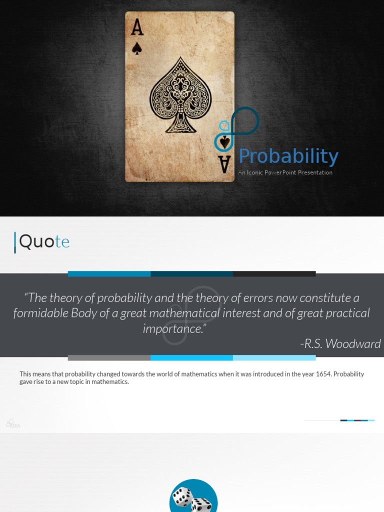 On Probability | Download Free PDF | Probability | Odds