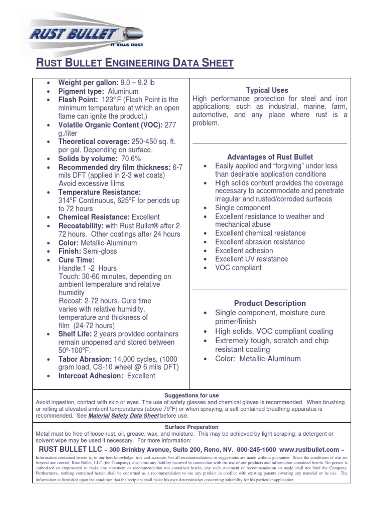 B.tds Rust Bullet | PDF | Rust | Industrial Processes