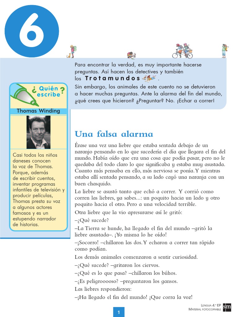 Tema 6 - 4 Primaria Lengua | PDF | Idiomas