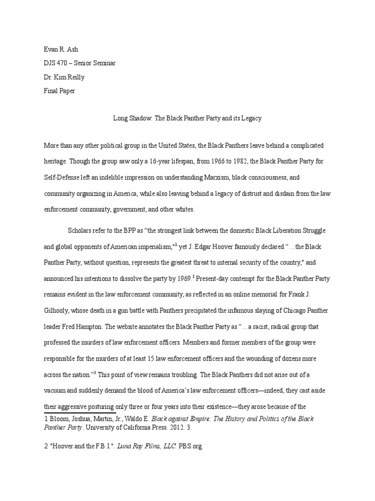 Black Against Empire: The History and Politics of The Black Panther ...