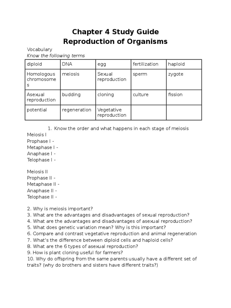 Chapter 4 Studyguide | PDF | Self-Improvement