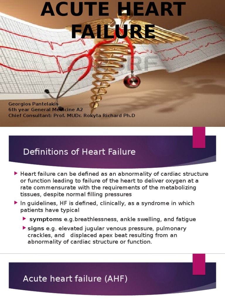 Acute Heart Failure | PDF | Heart Failure | Heart