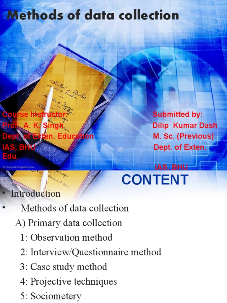 Data Collection Methods Explained | PDF | Interview | Survey Methodology