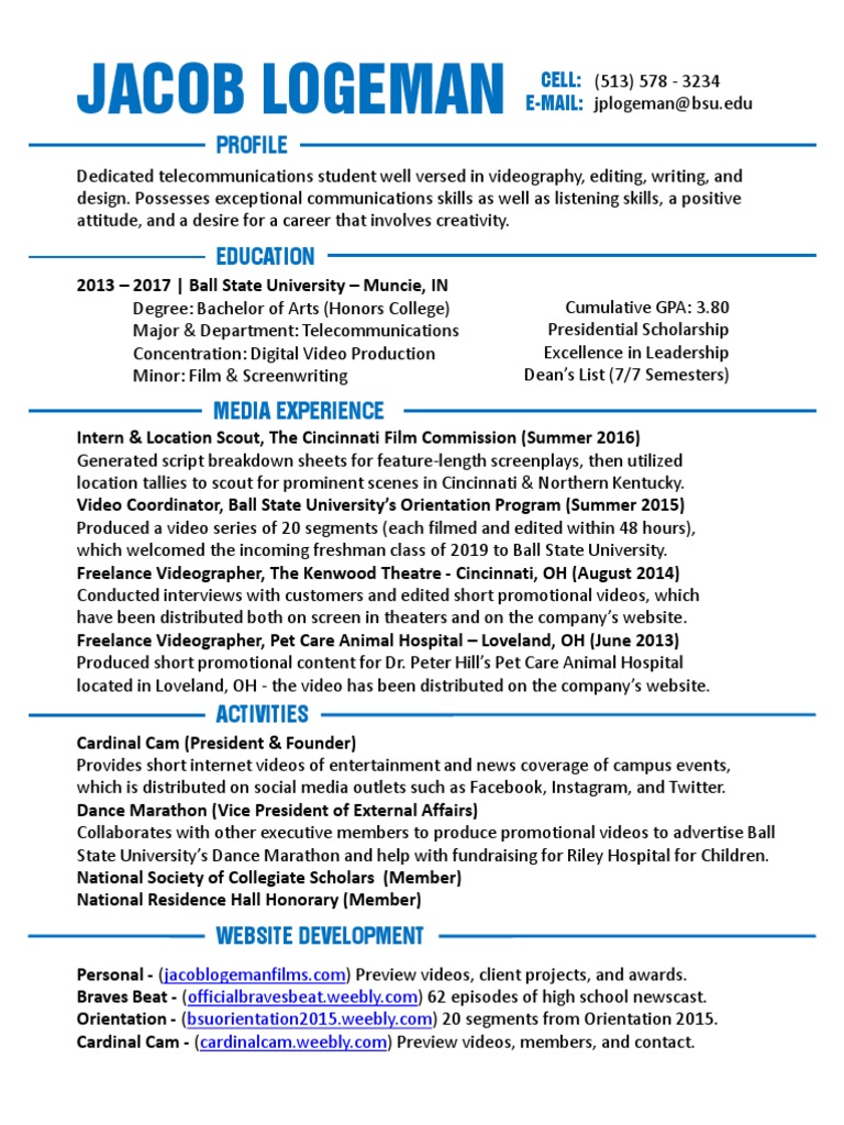 Jacobs Resume | PDF