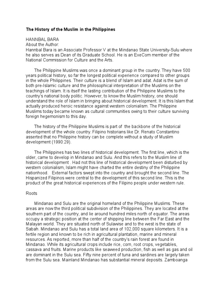 Moro Culture and History in Mindanao | PDF | Mindanao | Philippines