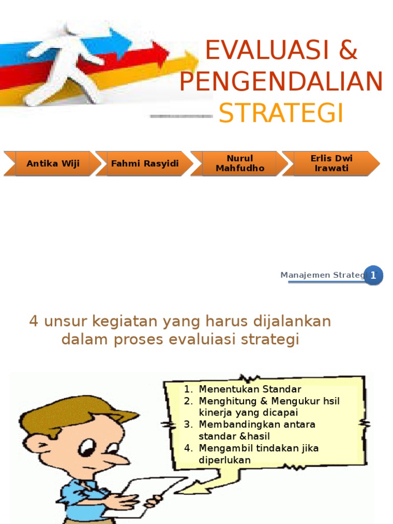 Evaluasi Dan Pengendalian Strategi | PDF