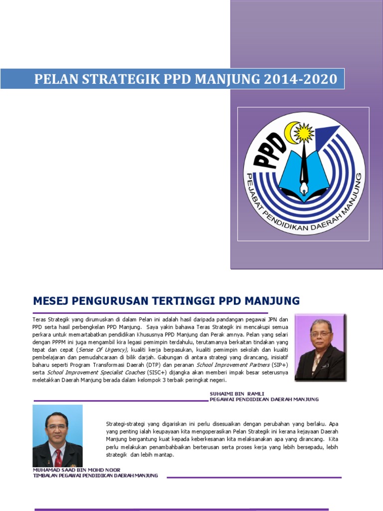 Pelan Strategik PPD Manjung | PDF