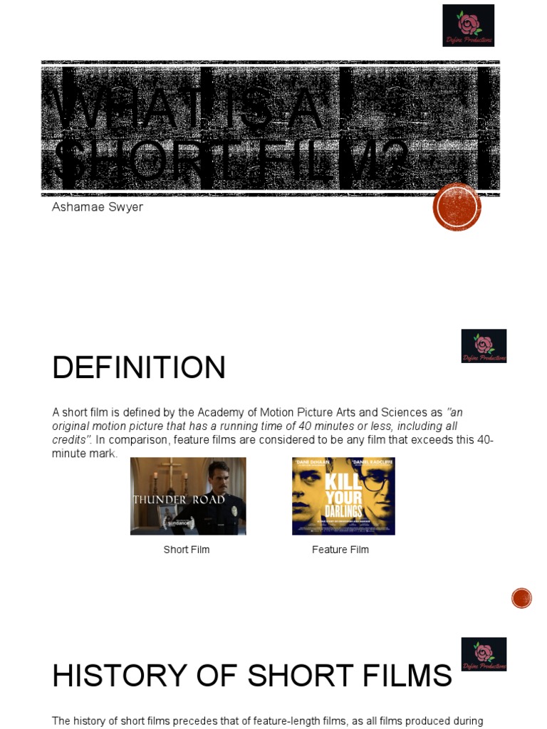 Understanding Short Films: Definition & History | PDF | Art