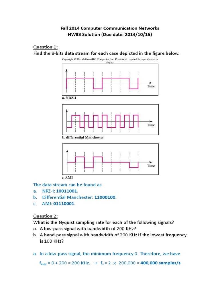 HW3 Sol | PDF