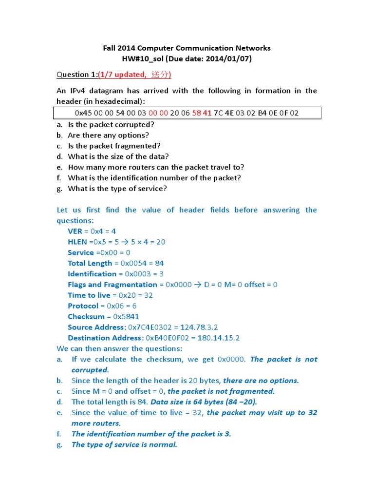 HW10 Sol | PDF | Teaching Methods & Materials | Technology & Engineering