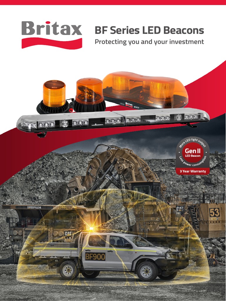 Britax BF Series LED Beacons | PDF | Light Emitting Diode ...
