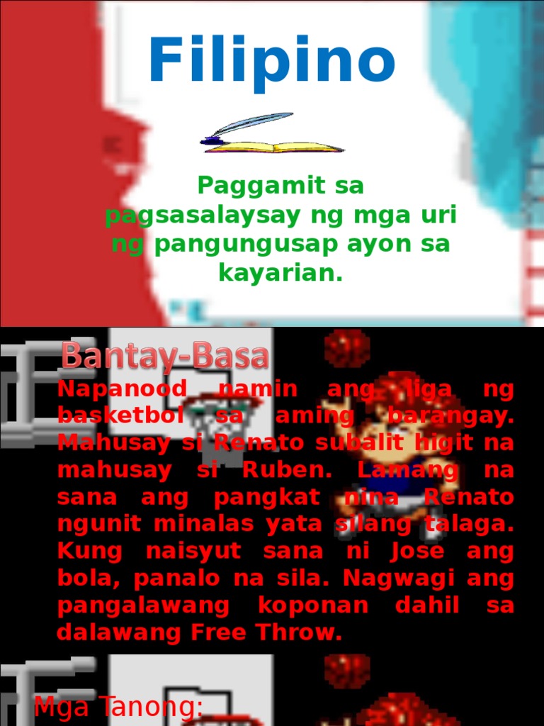 Kayarian Ng Pangungusap