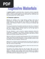 Explosive Materials | PDF | Explosive Material | Explosion