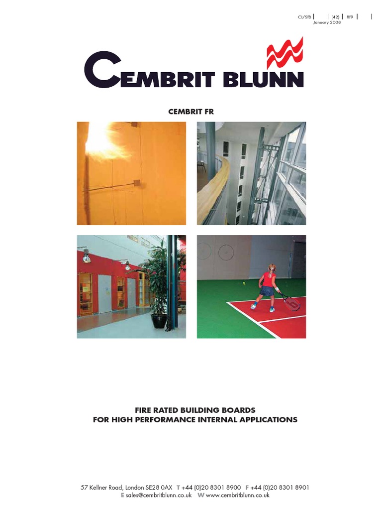 Cembrit Multi Force (FR) Building Boards | PDF | Technology & Engineering
