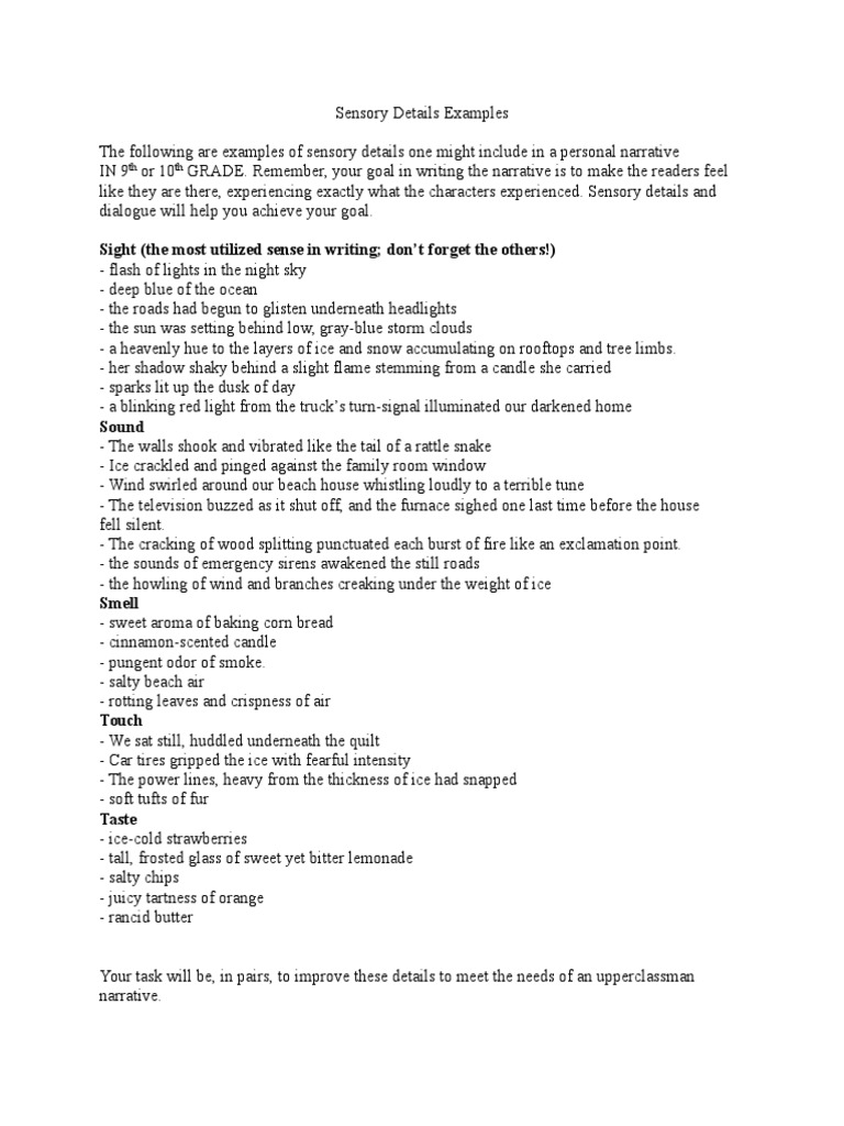 sensory-details-examples-pdf