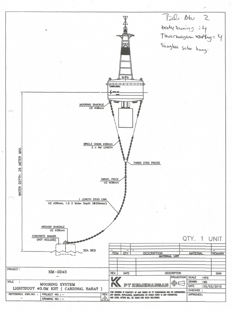 Shop Drawing Buoy | PDF