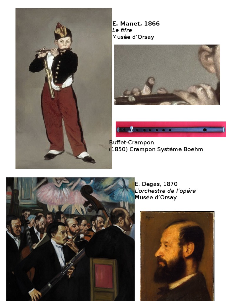 Le Fifre: E. Manet, 1866 | PDF | Art | Classics