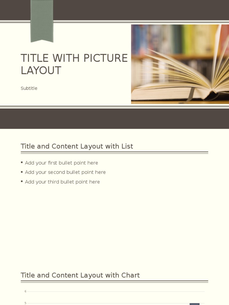 Content Layouts with Lists & Charts | PDF