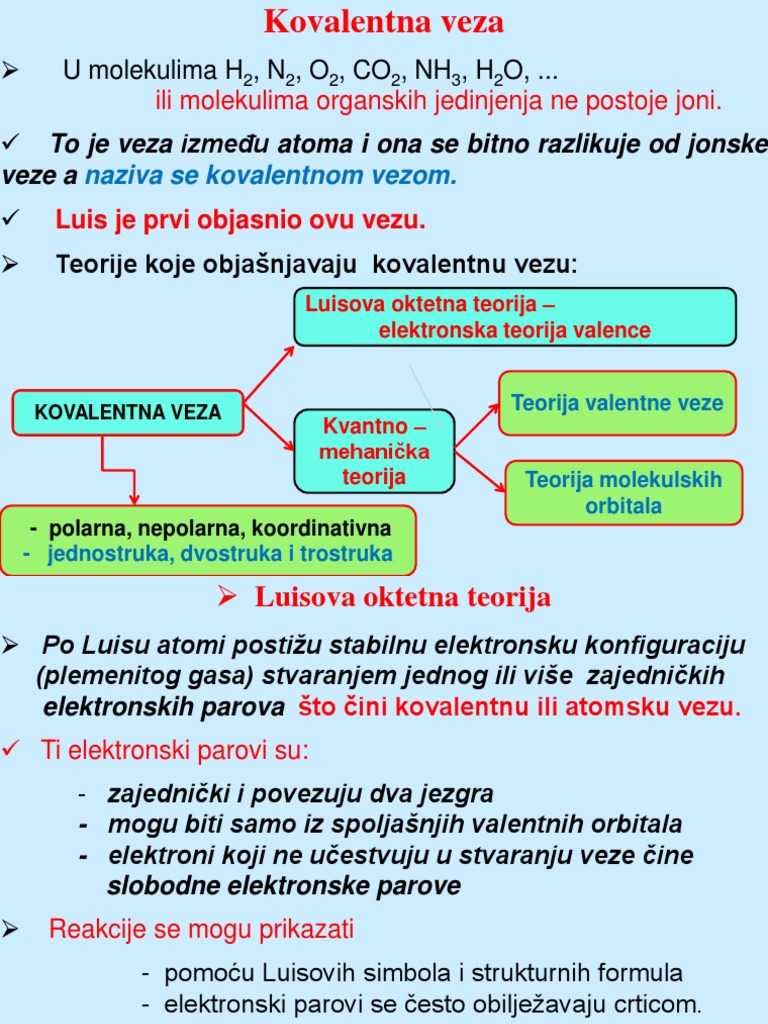 PR - 7 Kovalentna Hem - Veza PDF | PDF