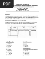 Prestressed Concrete Example Problem | PDF | Prestressed Concrete ...