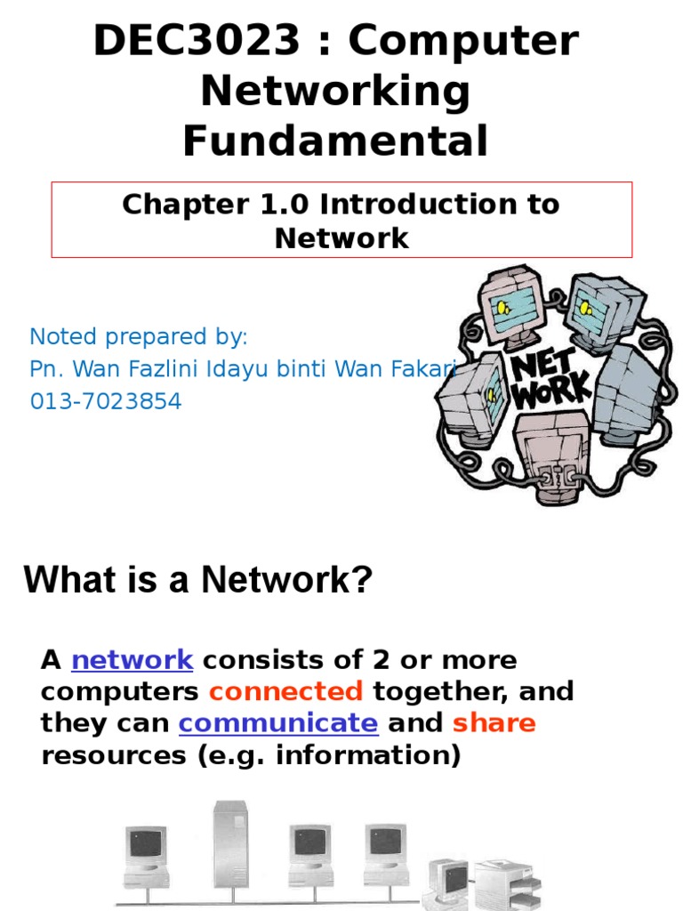 Computer Networking Fundamentals | PDF | Network Topology | Network ...