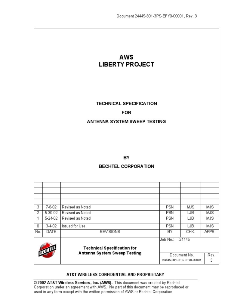 Antenna System Sweep Testing PDF | PDF | Antenna (Radio) | Coaxial Cable