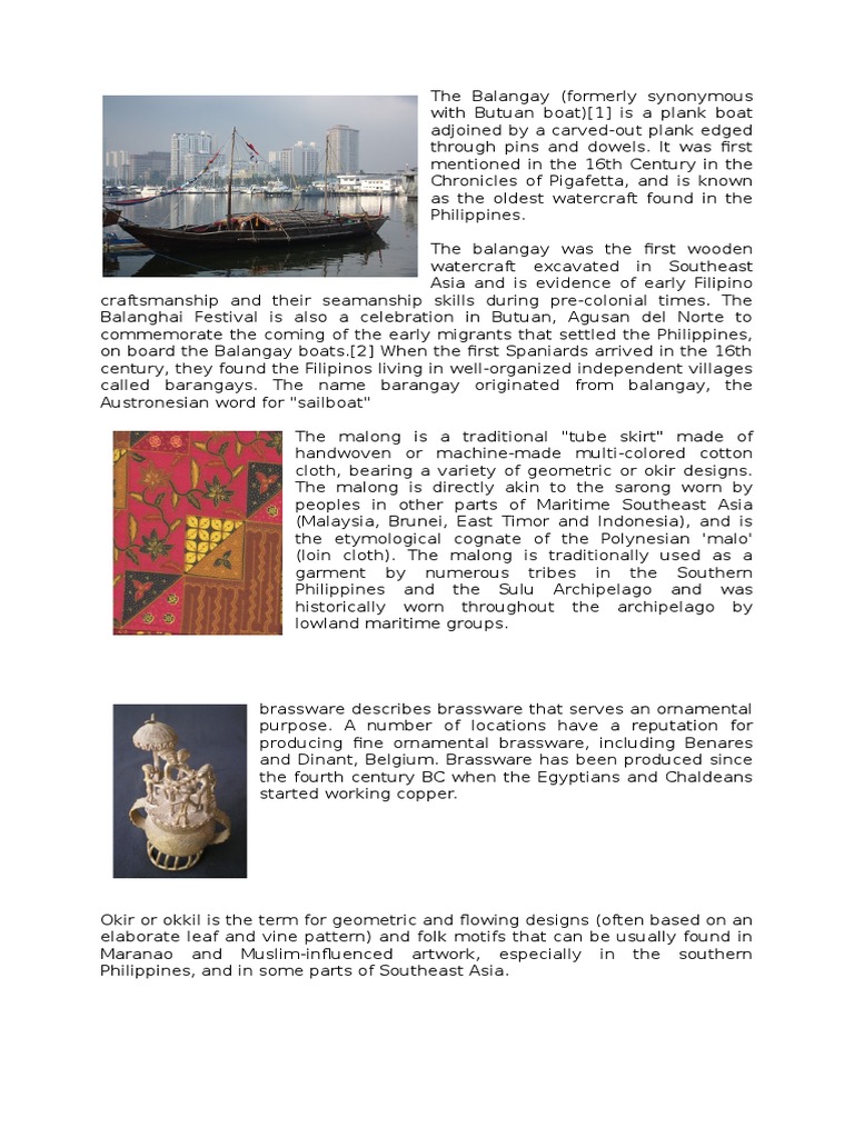 The Balangay | PDF | Southeast Asia | Mindanao
