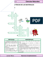 Sopa de Letras de Materia y Sus Propiedades | PDF