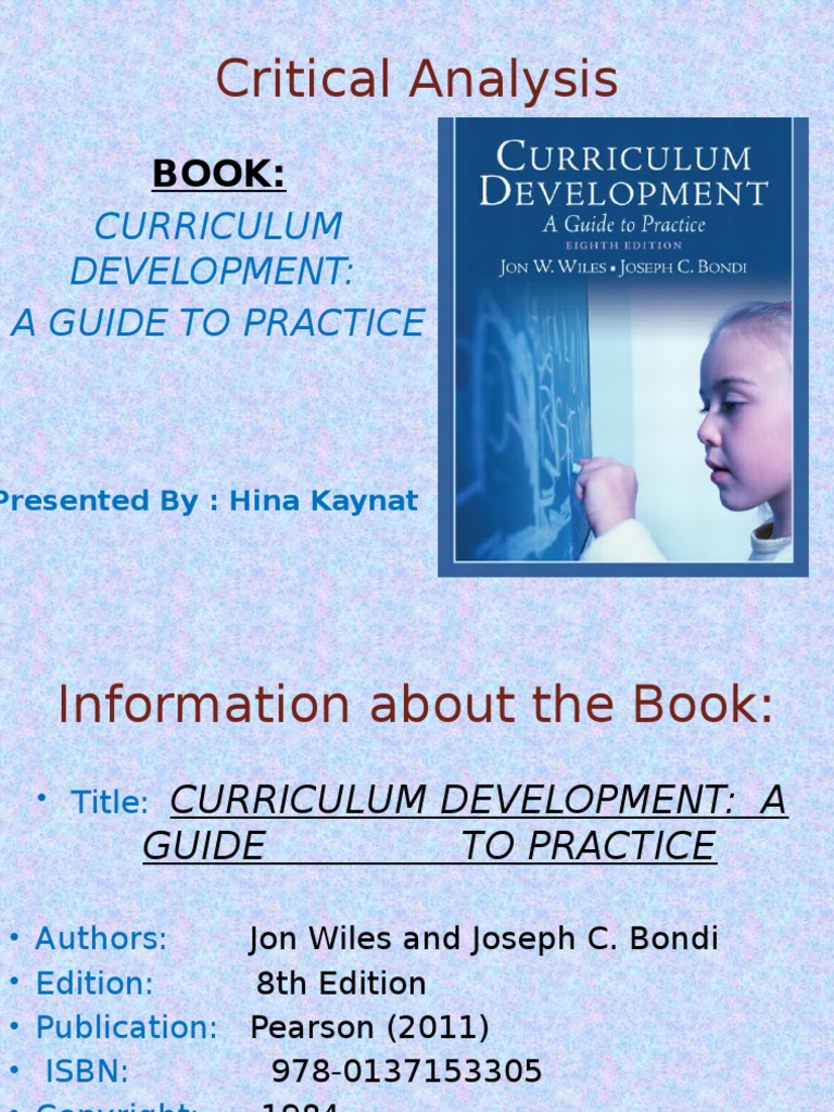 Critical Analysis of Book | PDF | Curriculum | Epistemology