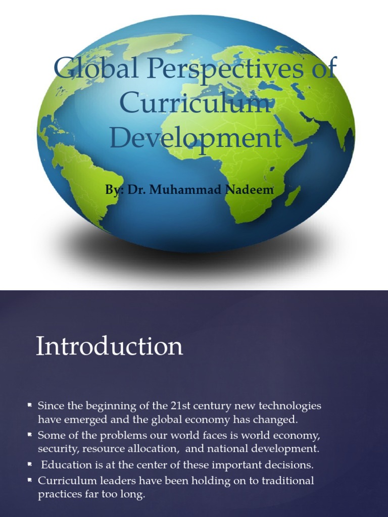 Global Perspectives on Curriculum Development | PDF | Literacy | China