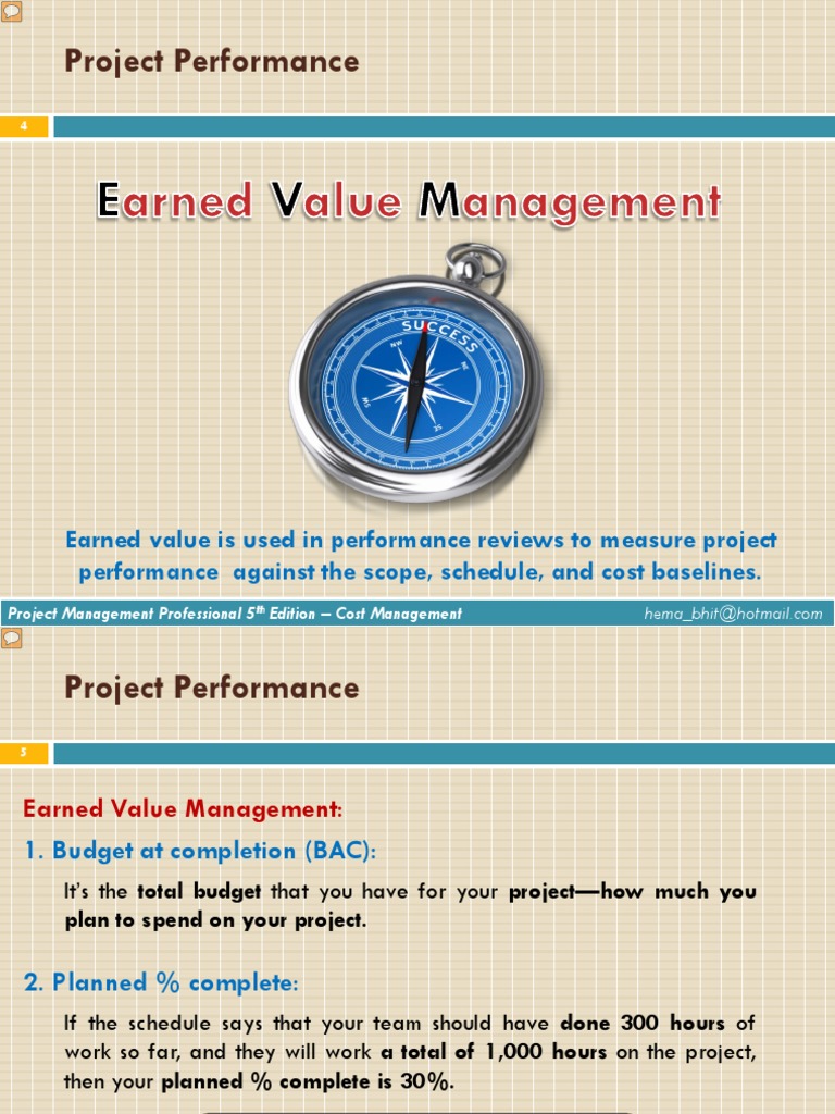 Earned Value Management Overview | PDF | Business