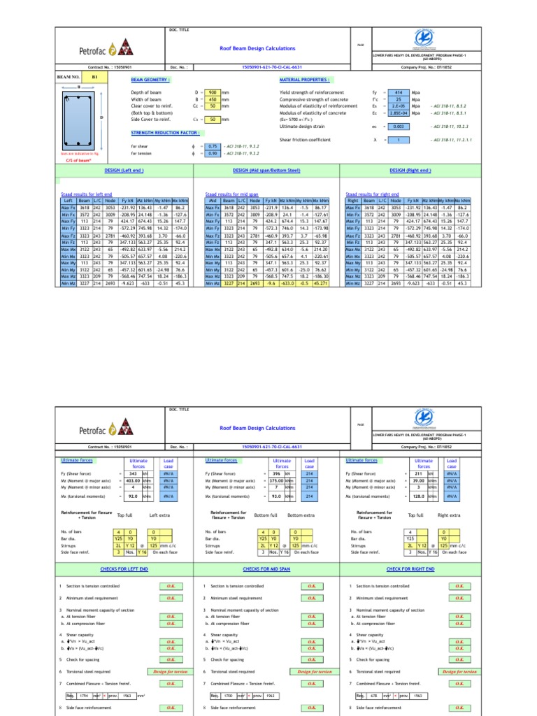 Beam With Torsion With Nib | Download Free PDF | Strength Of Materials ...