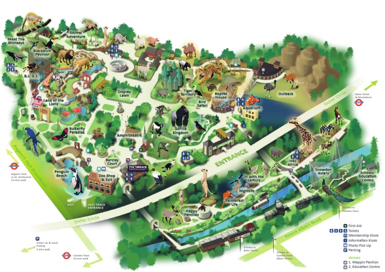 LondonZoo Map | PDF