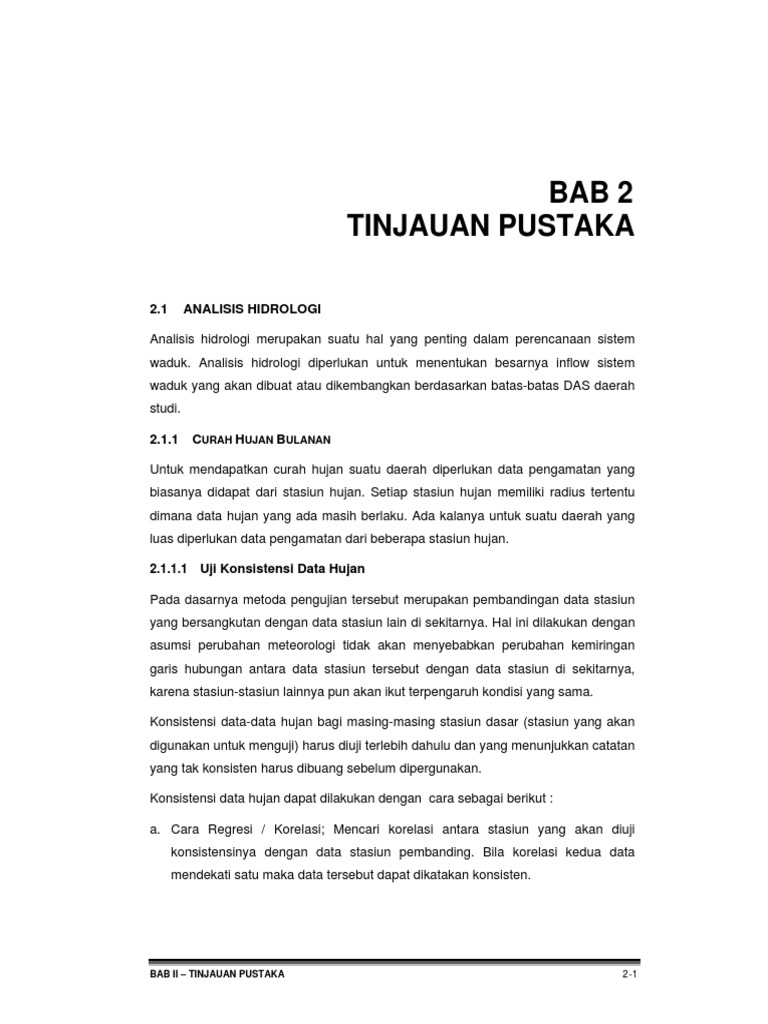 Fungsi Bagian Bendungan | PDF