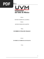 Portada Institucional UVM | PDF