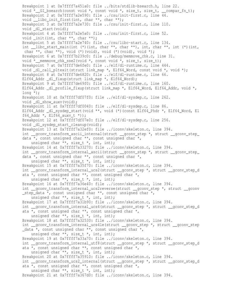 GDB | PDF | Berkeley Software Distribution | Unix