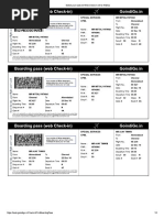 SpiceJet - Boarding Pass | PDF