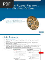 IEEE Membership Registration & Renewal Guide | PDF | Credit Card | Money