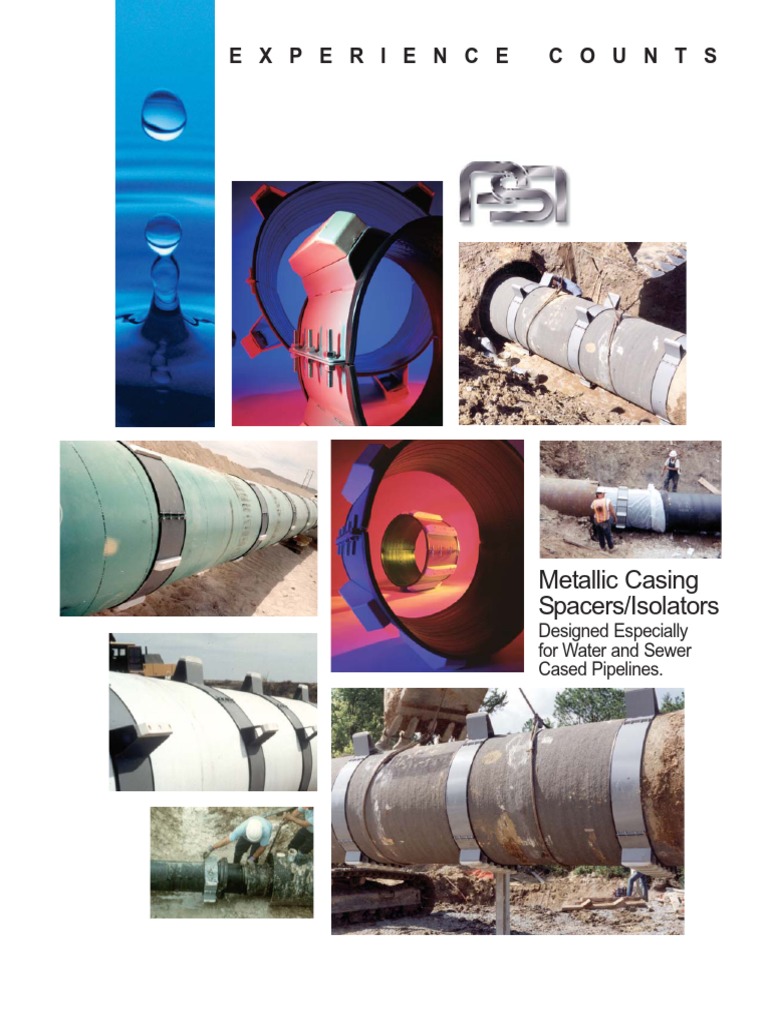 Metallic Casing Spacers-Isolators Designed Especially For Water and ...