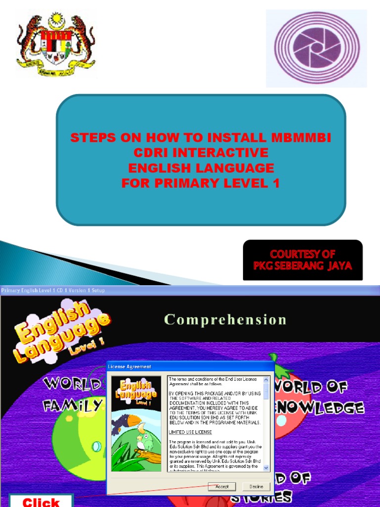 How To Install CDRI For English Level 1 | PDF