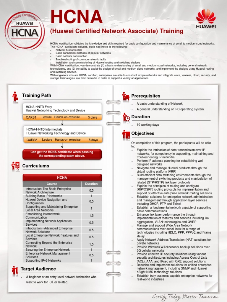 Huawei Certification | PDF | Router (Computing) | Computer Network