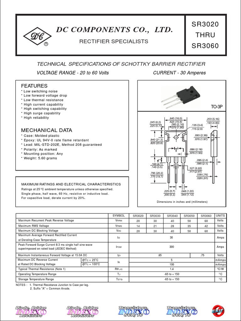 SR3020-SR3060 DC | PDF