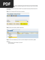 SmartForm - Invoice Tutorial | PDF | Invoice | Subroutine