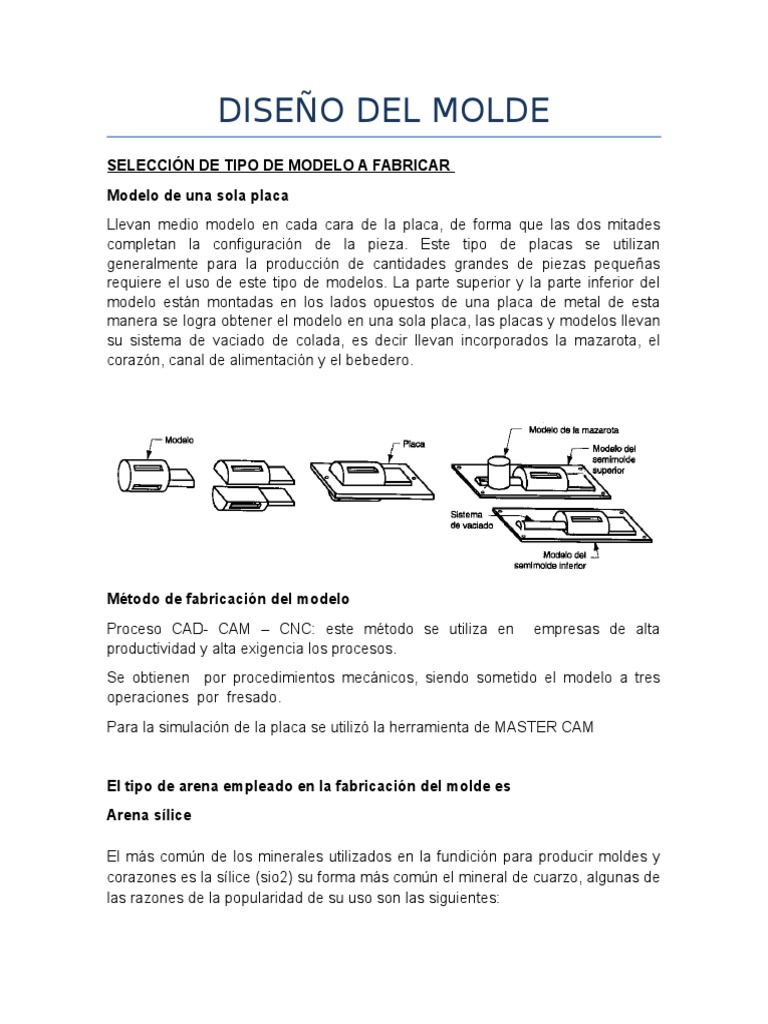 Diseño de Mazarotas en Fundición | PDF | Fundición (metalurgia) | Arcilla