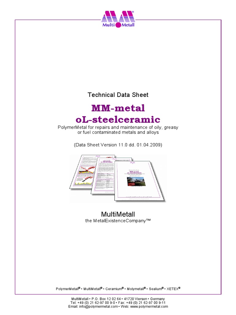 E DBL 008 Ol Steelceramic | PDF | Metals | Corrosion