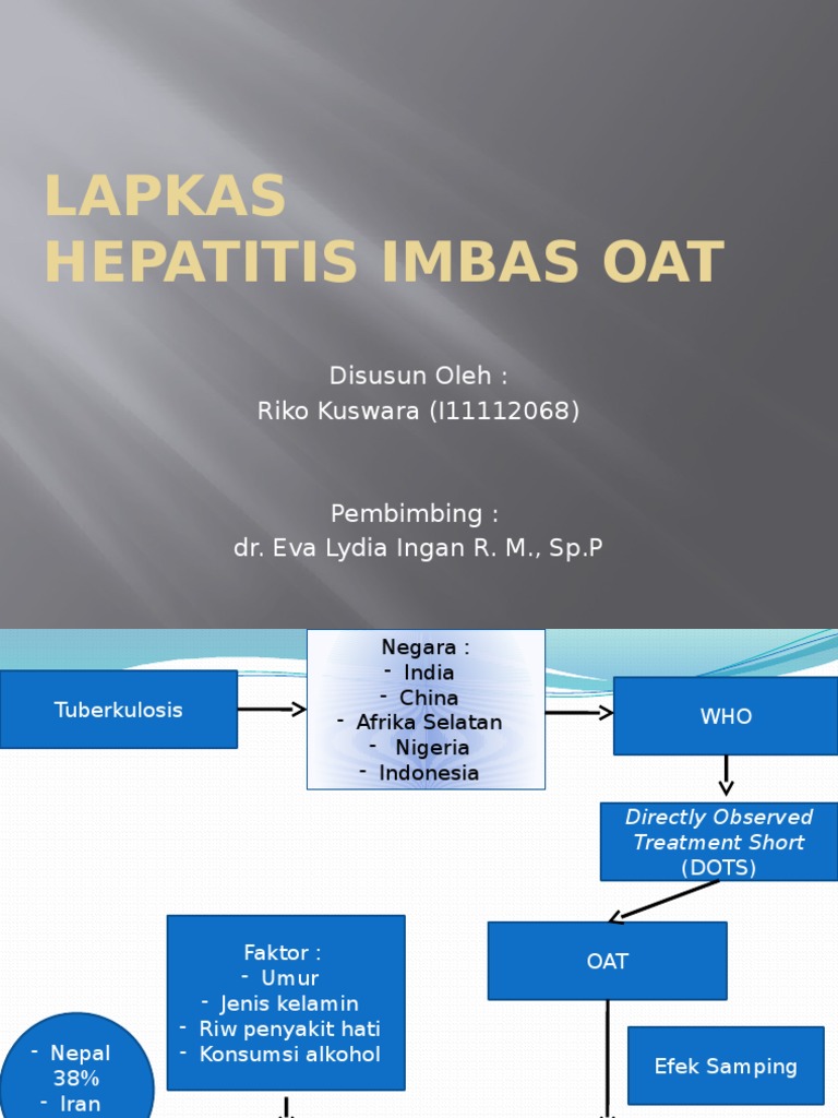 Lapkas Hepatitis Imbas OAT | PDF