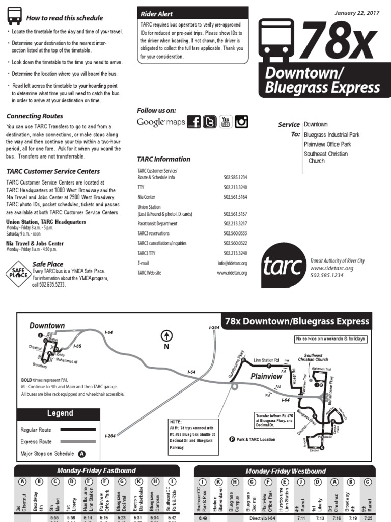 Route 78 Map | PDF | Bus | Identity Document