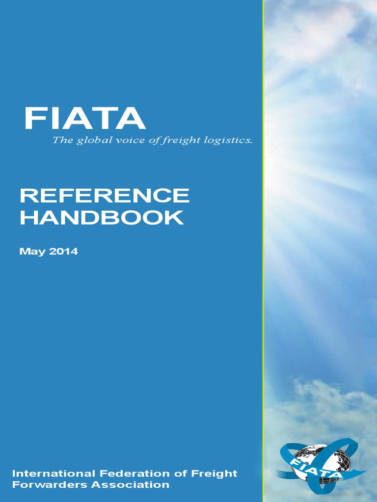 FIATA Reference Handbook 05-2014 | PDF | Bill Of Lading | Arbitration